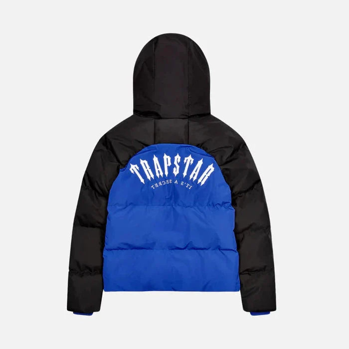 Trapstar Irongate Arch Puffer Jacket (FW23) Blue/Black – Trillo DXB