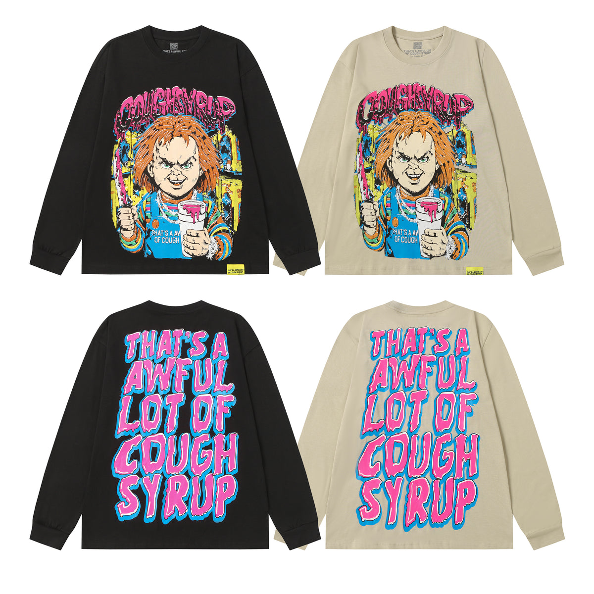 AWFUL LOT OF COUGH SYRUP sweater – Trillo DXB